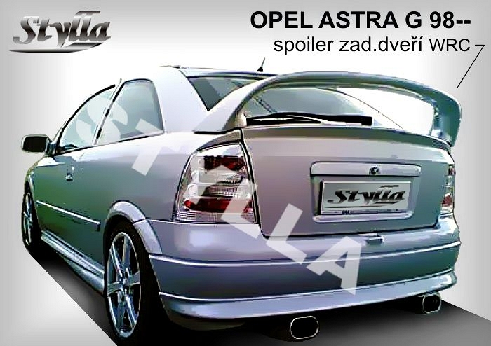 Křídlo WRC, zadní spoiler, Opel Astra G, hatchback | Autoplay tuning
