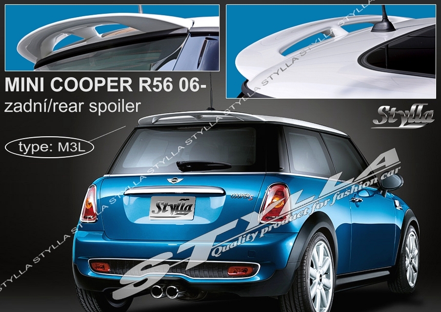 Stříška, zadní spoiler Mini Cooper R56 2007- | Autoplay tuning