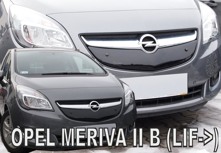 Zimní clona, kryt na chladič, Opel Meriva B, 2014-2017 facelift ...